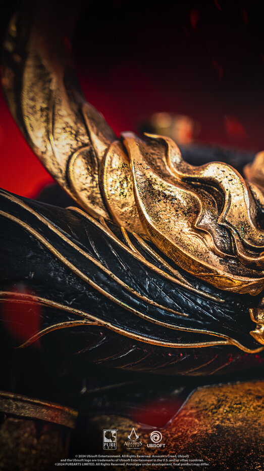 Assassin's Creed Shadows Replica 1/1 Scale Replica Yasuke Helmet 63 cm ...