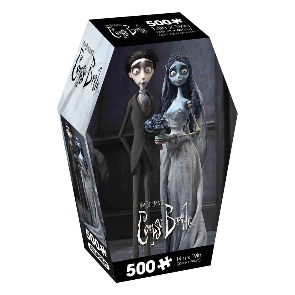 Corpse Bride Victor and Emily Coffin Puzzel (500 stukken) - Planet Fantasy