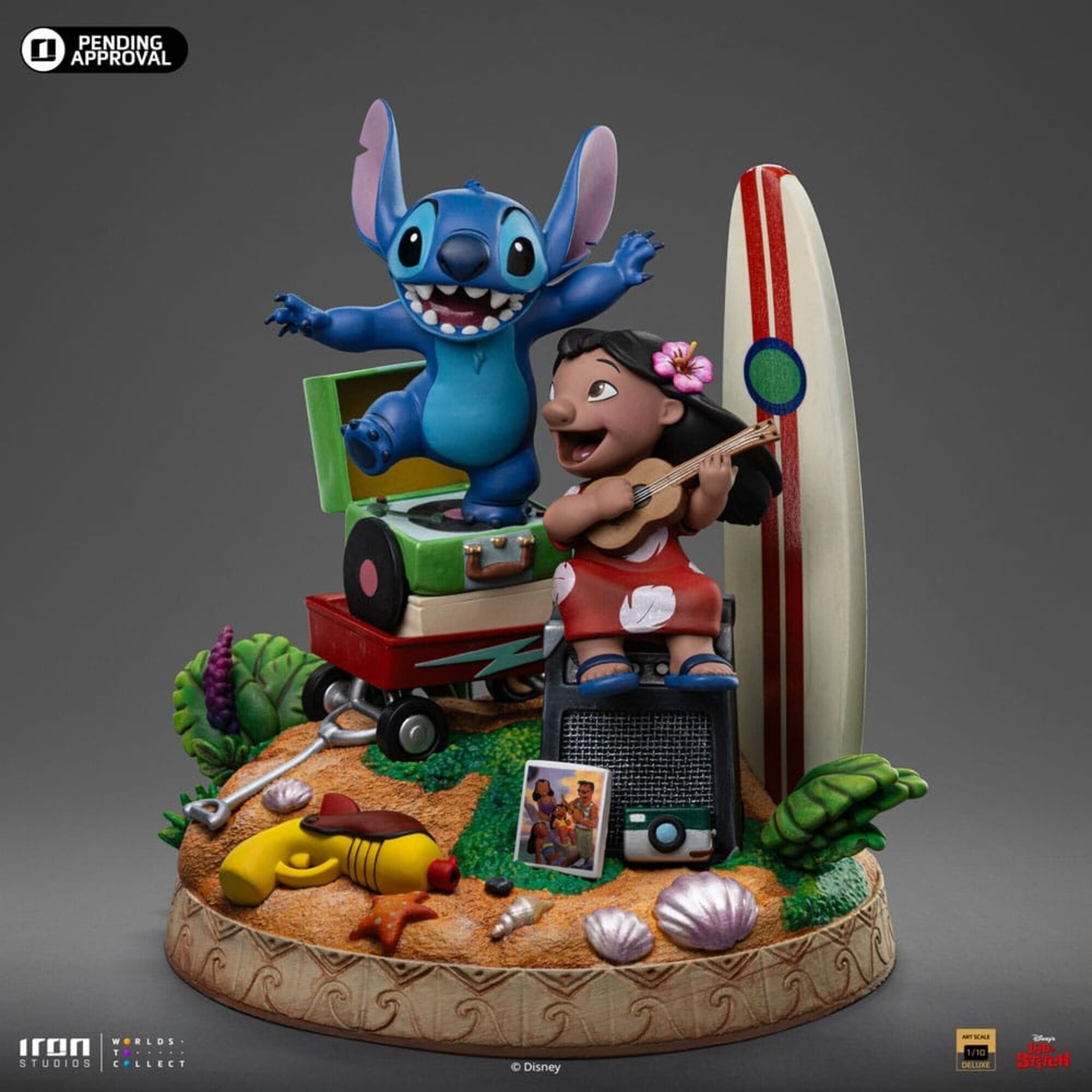 Lilo & Stitch Deluxe Art Scale Statue 1/10 Lilo & Stitch 20 cm - Planet ...