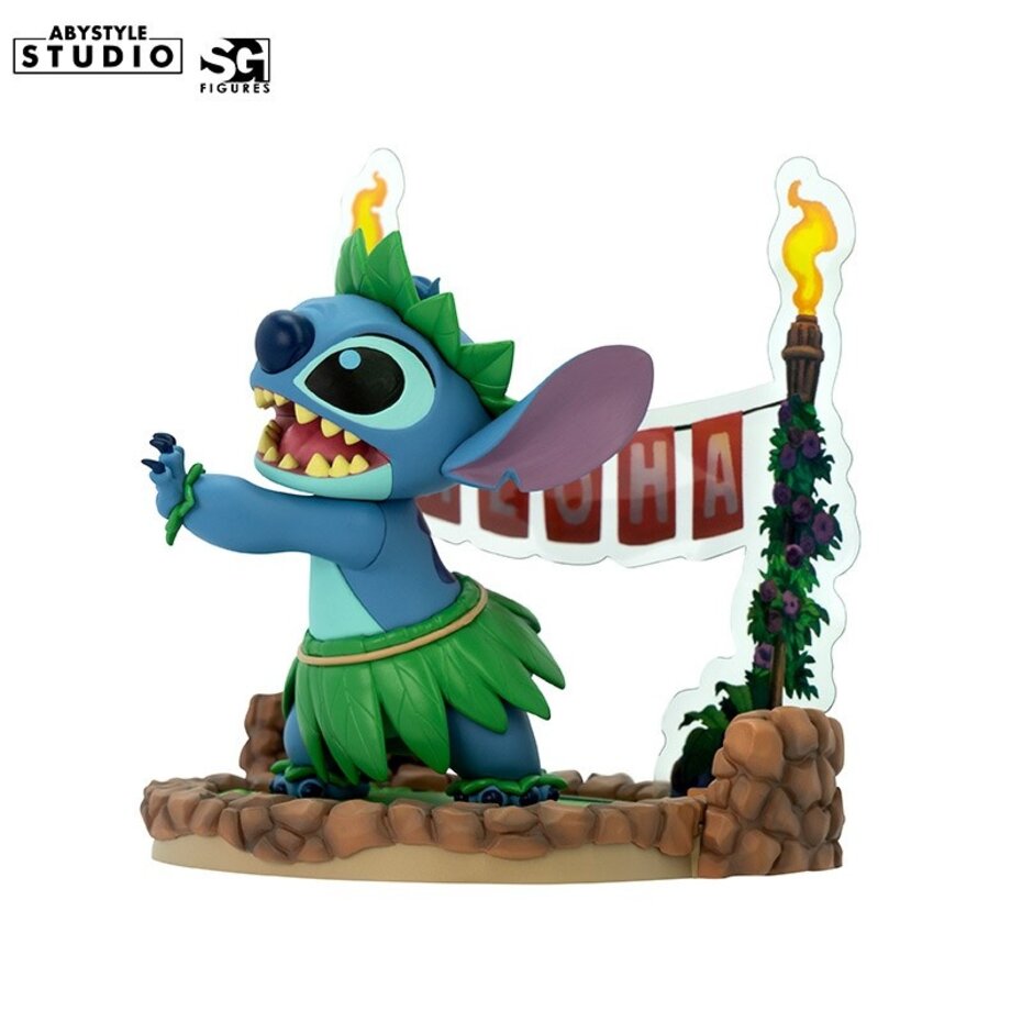 Lilo & Stitch Statue 1/10 Stitch Hula Dance 10 cm - Planet Fantasy