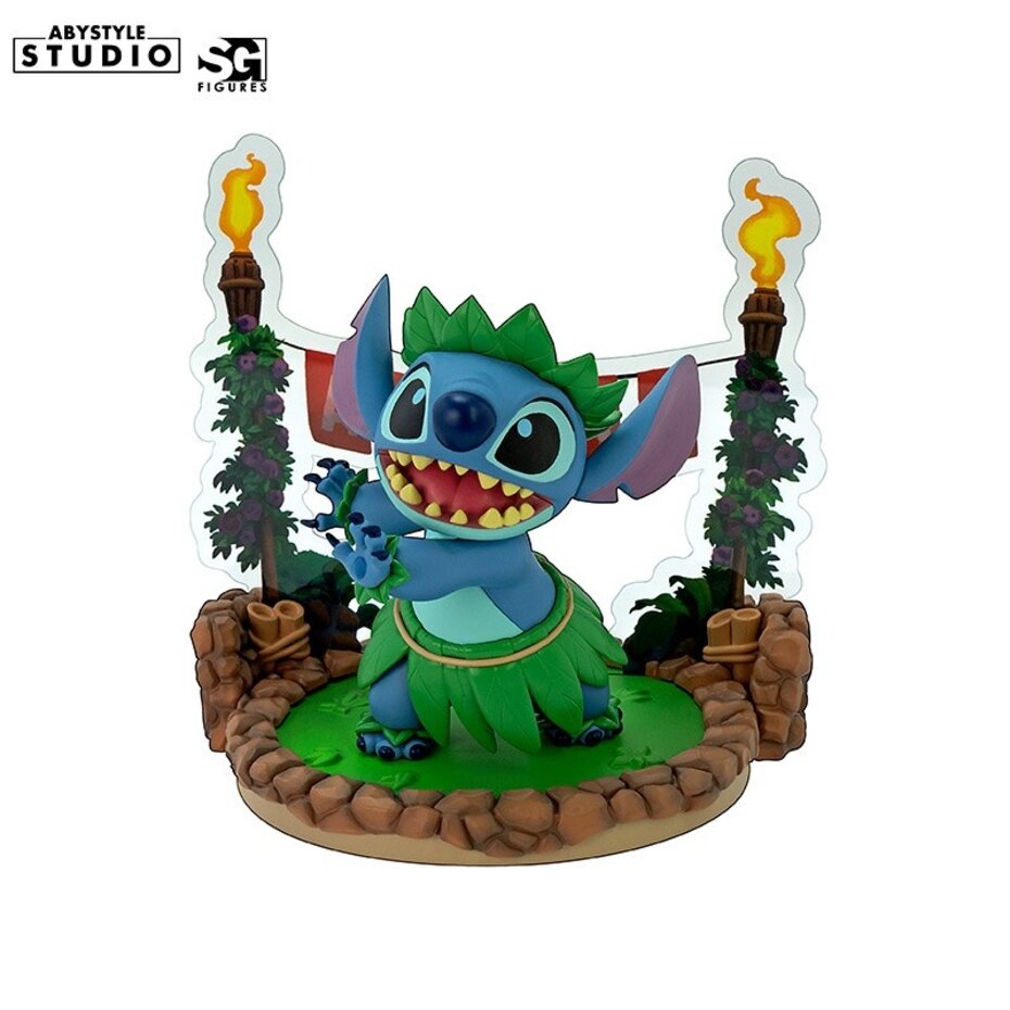 Lilo & Stitch Statue 1/10 Stitch Hula Dance 10 cm - Planet Fantasy