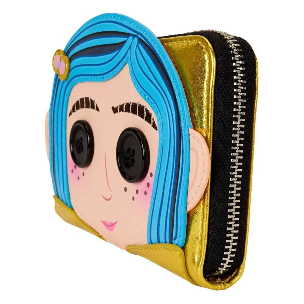 Coraline Button Eyes Wallet - Planet Fantasy