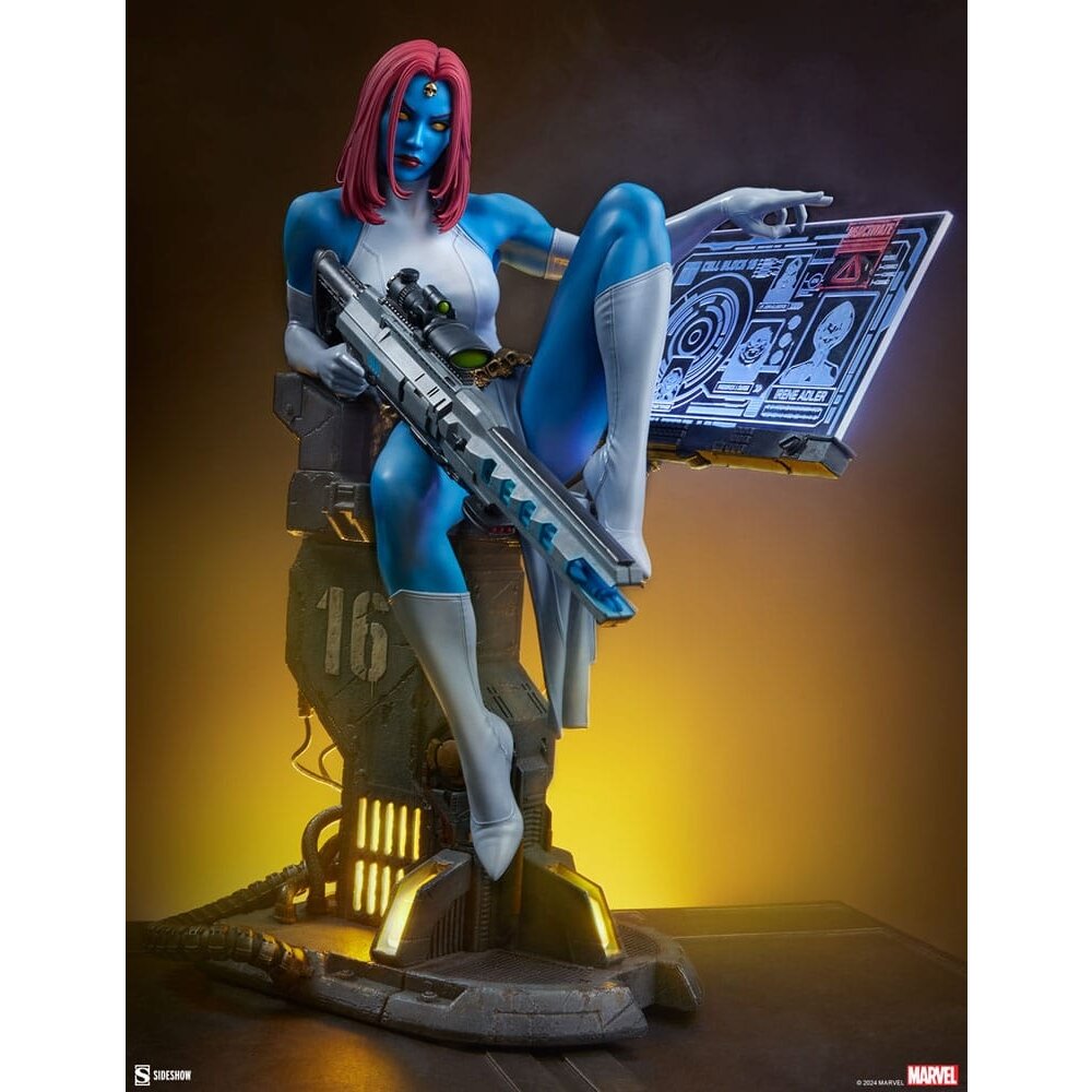 Marvel Premium Format Statue Mystique: Freedom and Destiny 39 cm ...