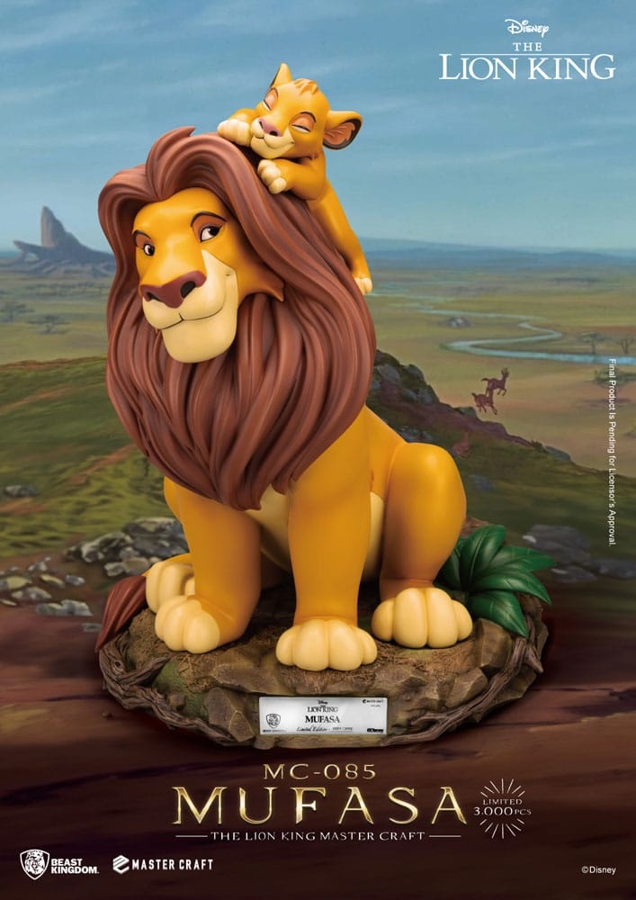 Disney Master Craft Statue The Lion King Mufasa 36 cm - Planet Fantasy