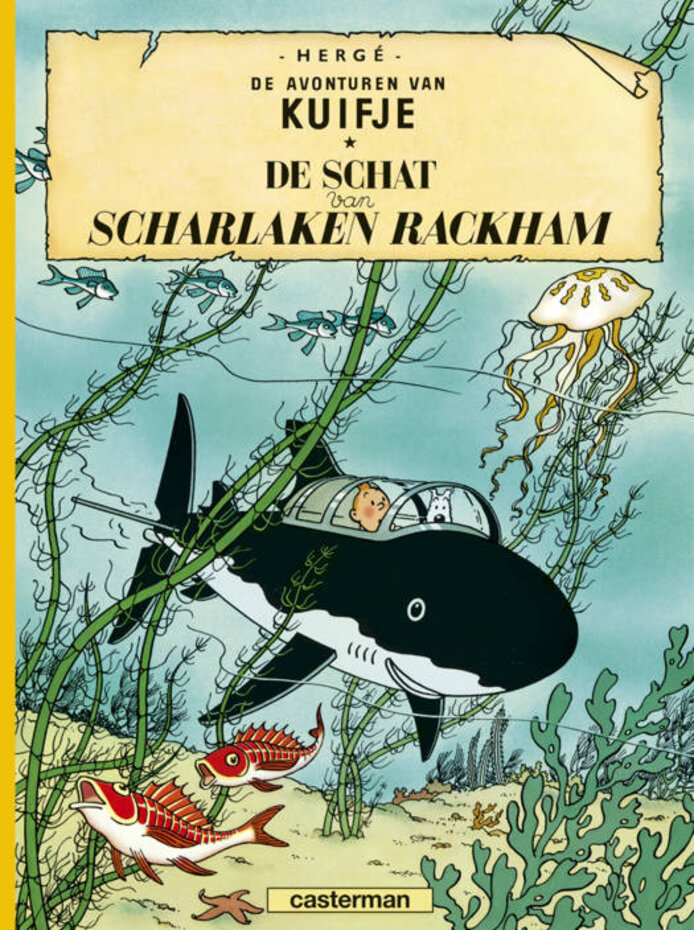 De Schat van Scharlaken Rackham Stripboek - Planet Fantasy