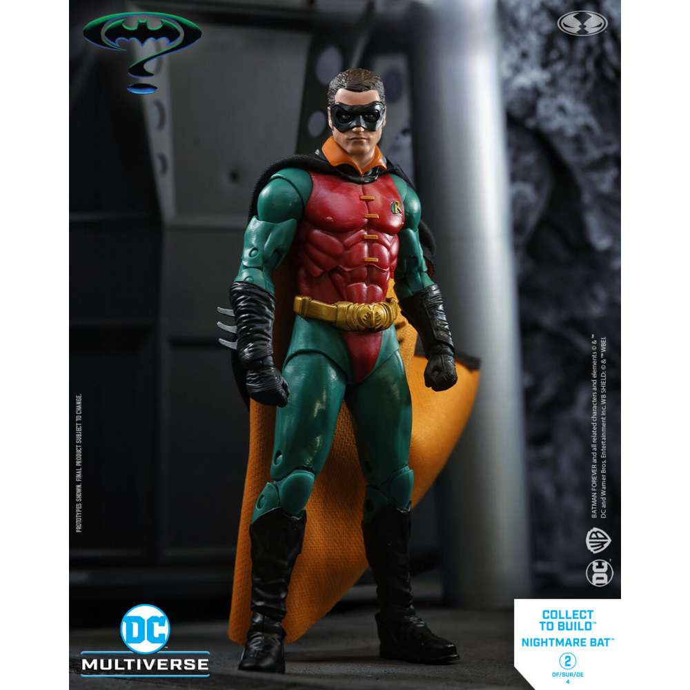 DC Build A Megafig Action Figure Batman Forever Robin (Gold Label) 18 ...