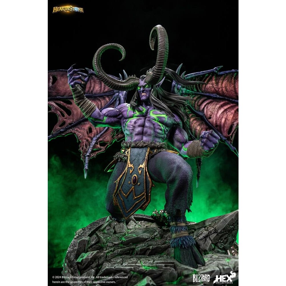 Hearthstone Statue Illidan Stormrage 33 cm - Planet Fantasy