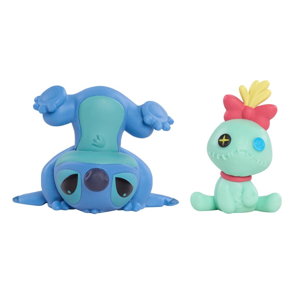 Lilo & Stitch Mini Figure 2-Pack Scrump & Upside Down Stitch 7 cm ...