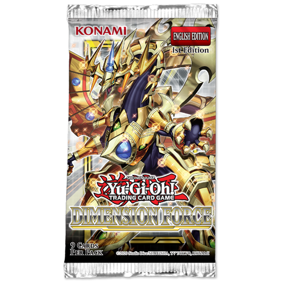 Yu-Gi-Oh! Dimension Force Booster - Planet Fantasy