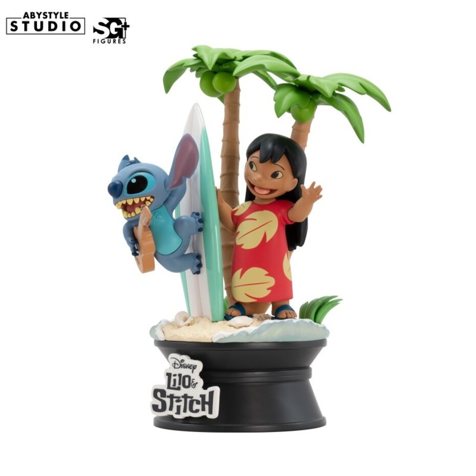 Lilo & Stitch Statue 1/10 Surfboard 17 cm - Planet Fantasy