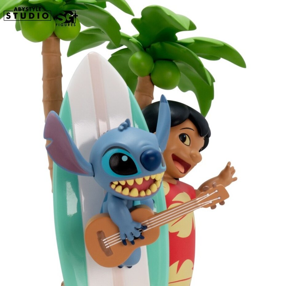 Lilo & Stitch Statue 1/10 Surfboard 17 cm - Planet Fantasy