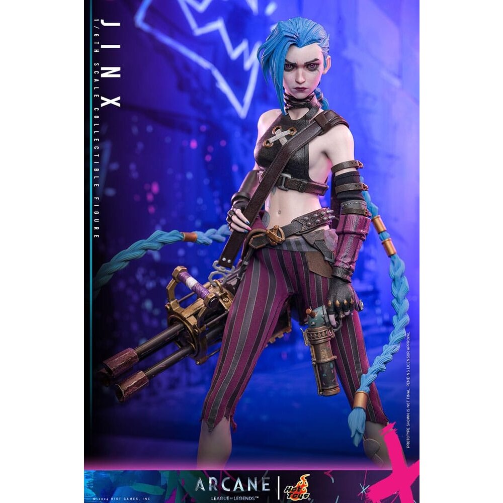 Arcane Action Figure 1/6 Jinx 27 cm - Planet Fantasy