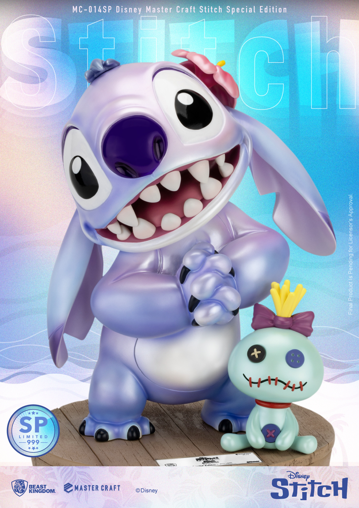 Disney Master Craft Statue Lilo & Stitch Stitch Special Edition 34 cm - Planet Fantasy