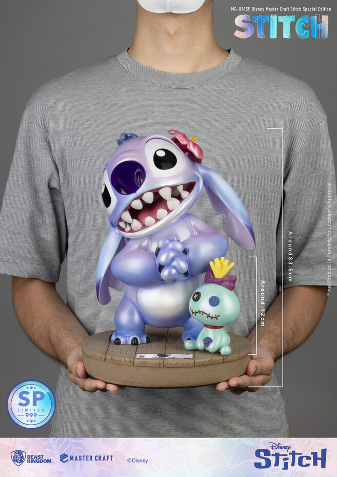 Disney Master Craft Statue Lilo & Stitch Stitch Special Edition 34 cm ...