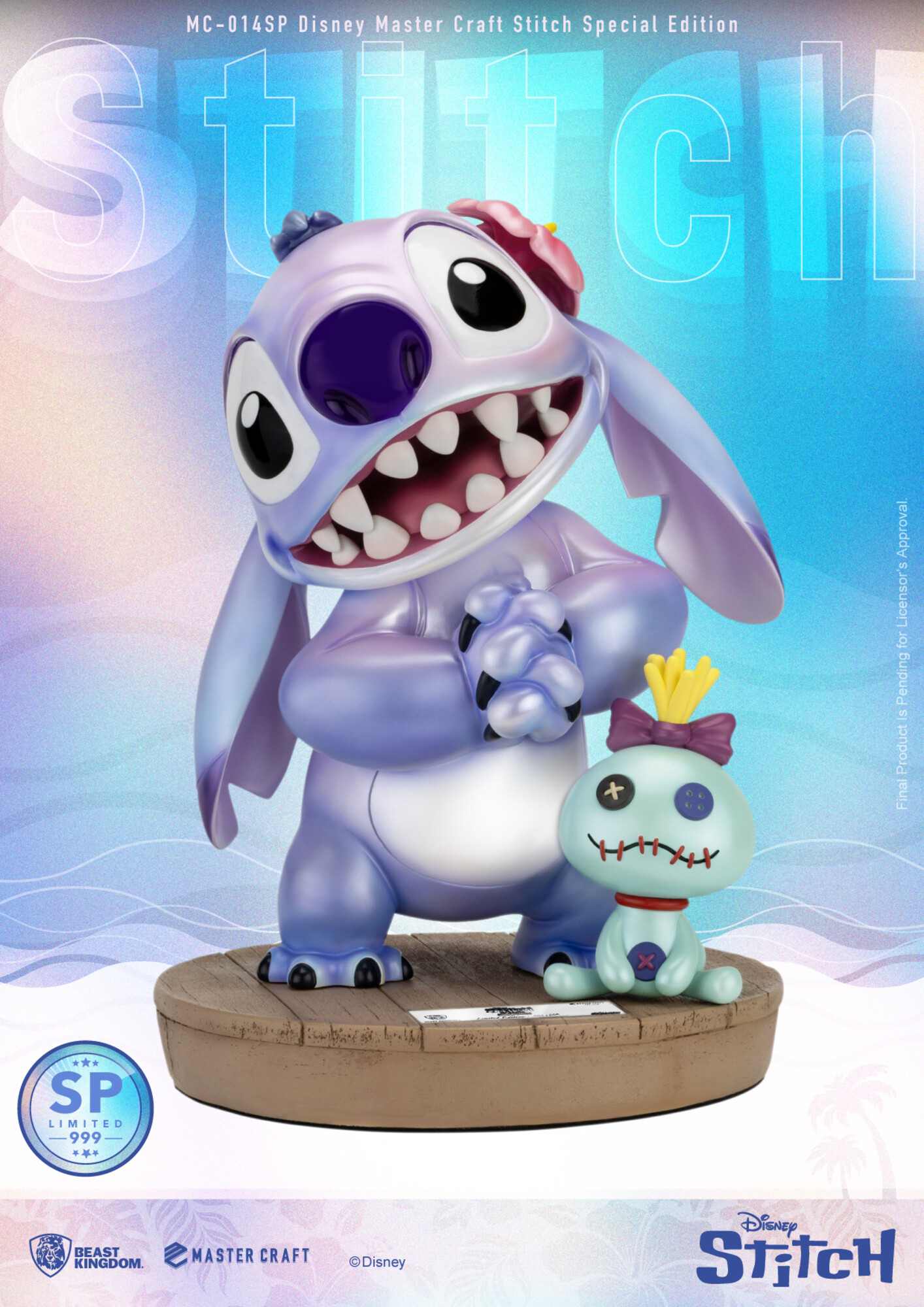 Disney Master Craft Statue Lilo & Stitch Stitch Special Edition 34 cm ...