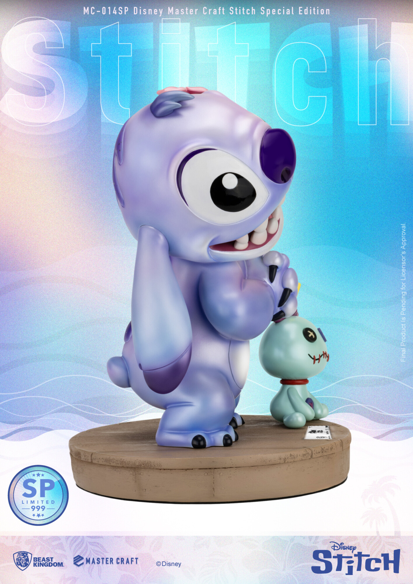 Disney Master Craft Statue Lilo & Stitch Stitch Special Edition 34 cm ...