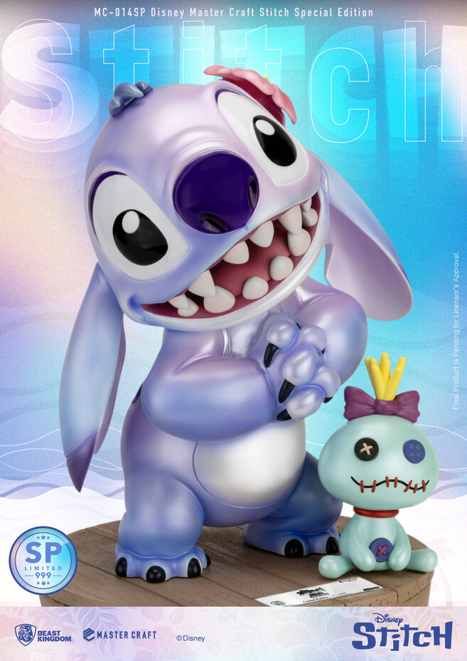 Disney Master Craft Statue Lilo & Stitch Stitch Special Edition 34 cm ...