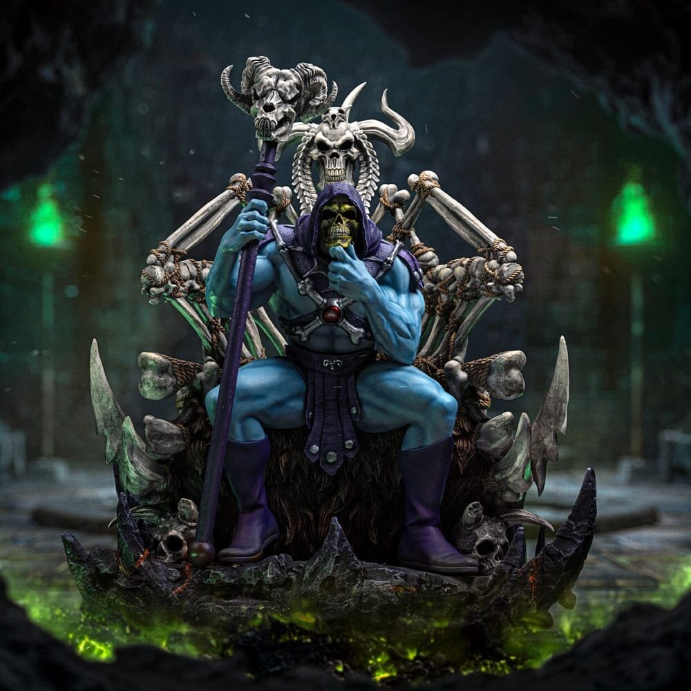 Masters of the Universe Prime Scale Statue 1/3 Skeletor 10th ...