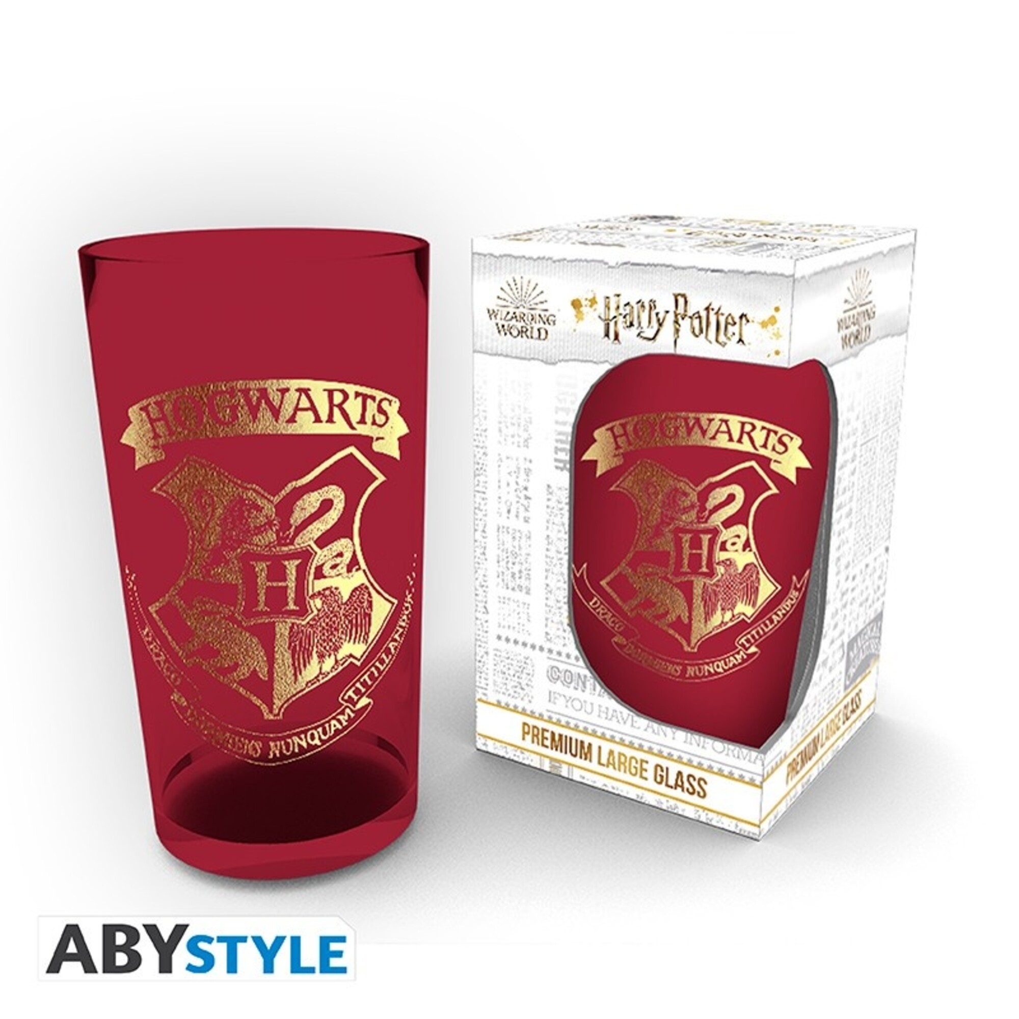 Harry Potter Emblem XL Glass - Planet Fantasy