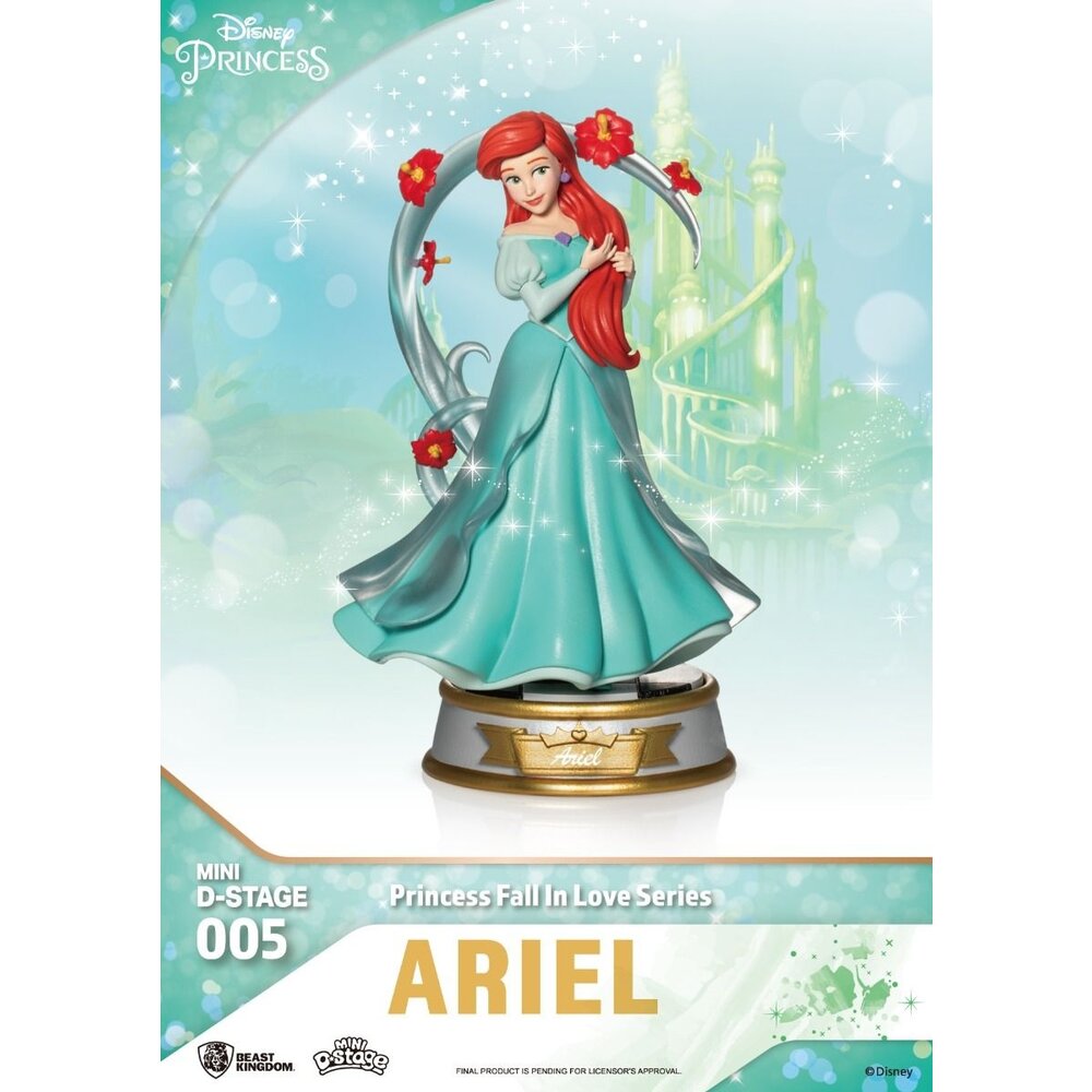 Disney: Princess Fall In Love Series Ariel PVC Diorama 8 cm - Planet ...