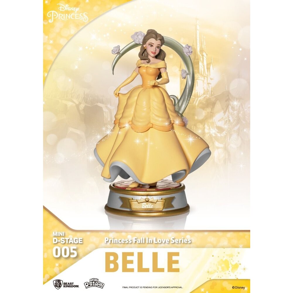 Disney: Princess Fall In Love Series Belle PVC Diorama 8 cm - Planet ...