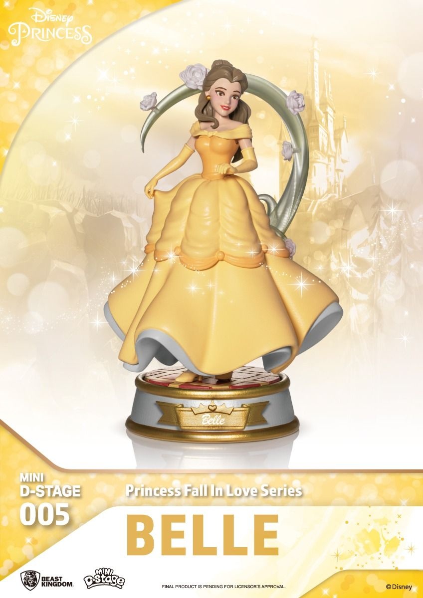 Disney: Princess Fall In Love Series Belle PVC Diorama 8 cm - Planet ...