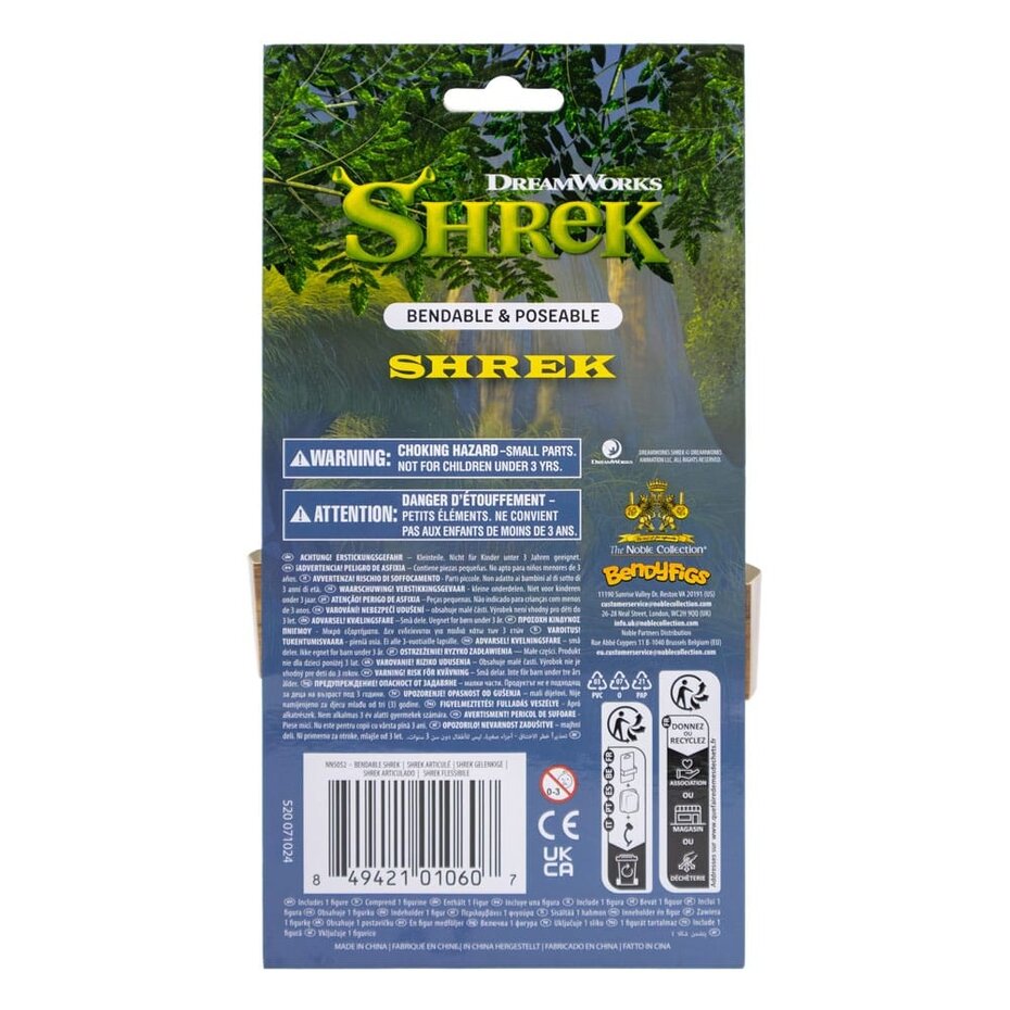 Shrek Bendyfigs Bendable Figure Shrek 15 cm - Planet Fantasy