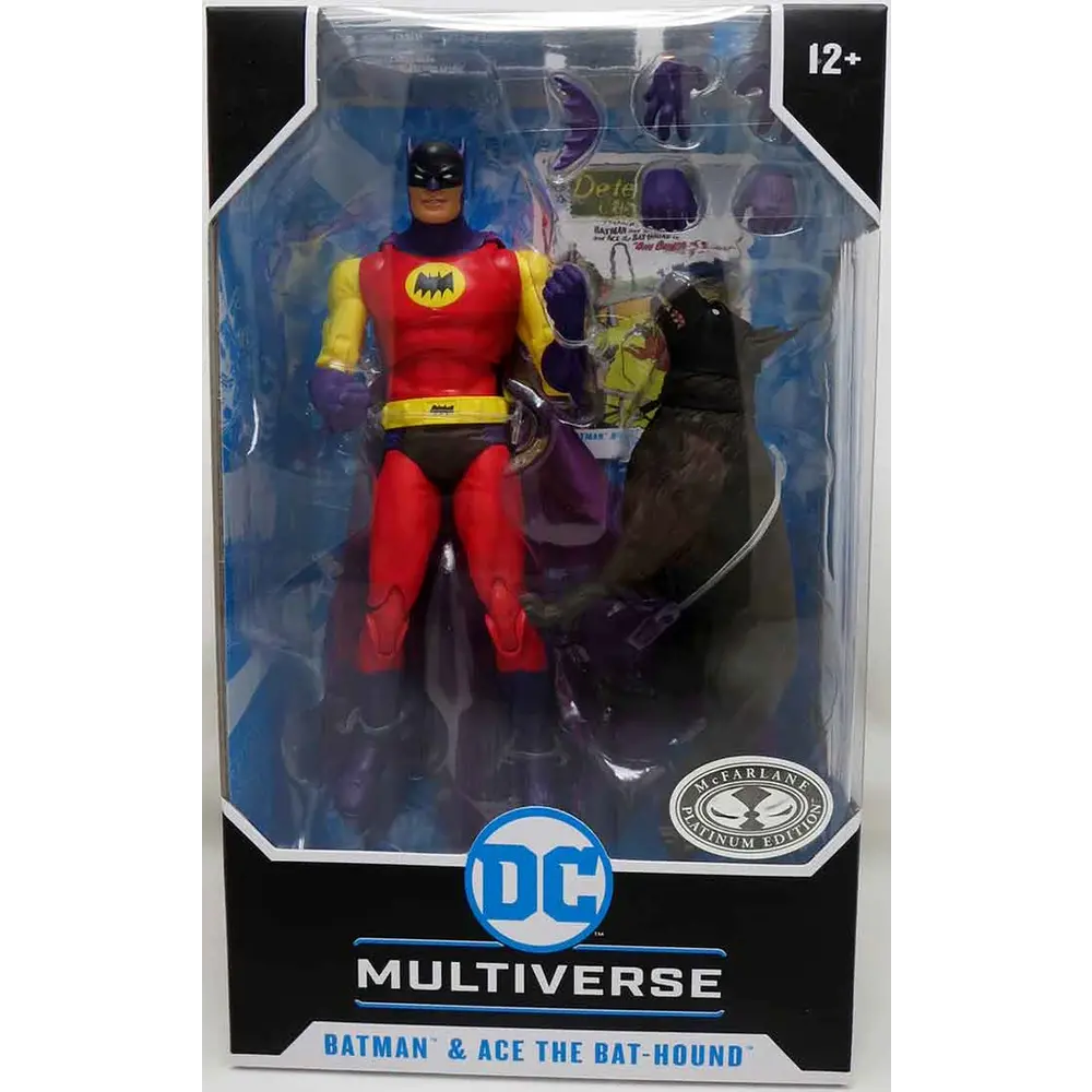 DC Multiverse Action Figure Batman & Ace the Bat-Hound (Silver Age ...