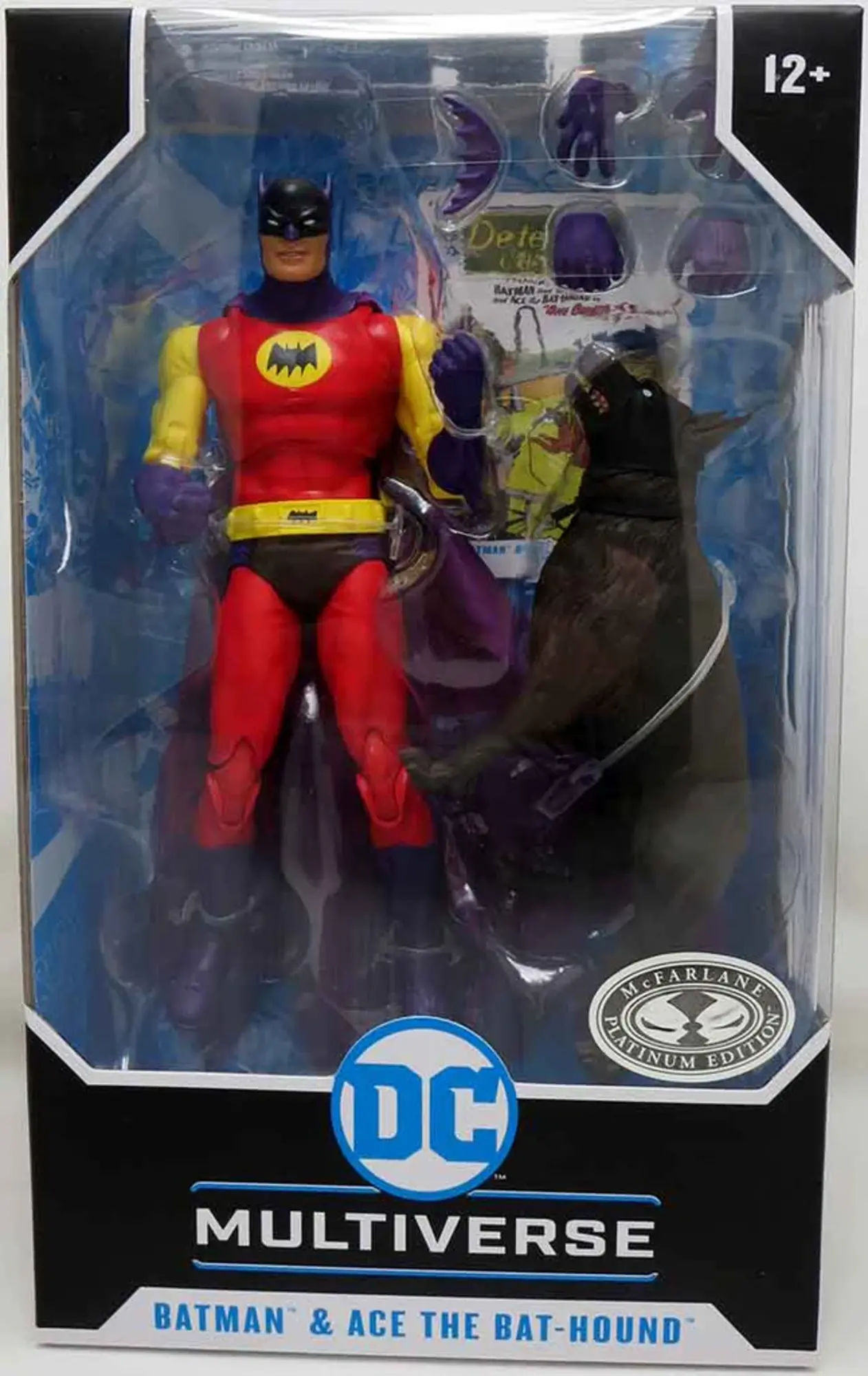 DC Multiverse Action Figure Batman & Ace the Bat-Hound (Silver Age ...