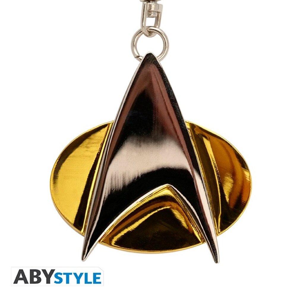 Star Trek Communicator Badge 3D Metalen Sleutelhanger - Planet Fantasy
