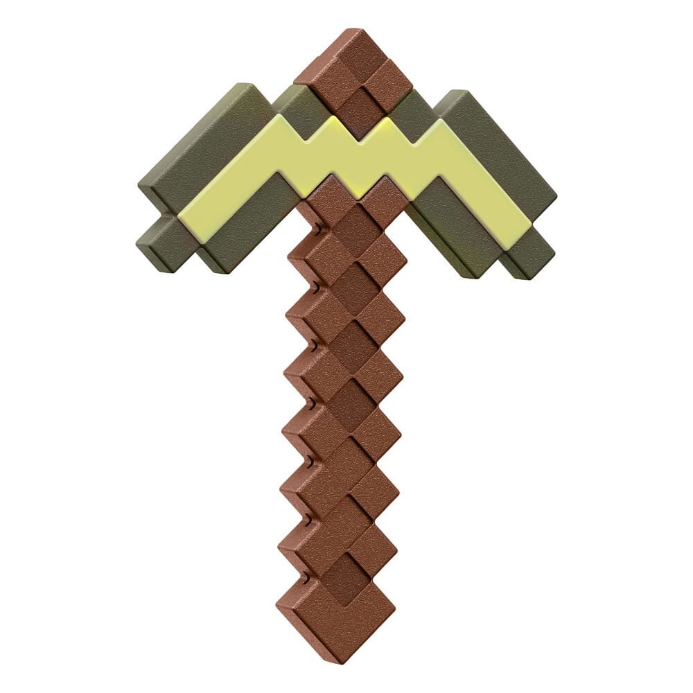 Minecraft Roleplay Replica Gold Pickaxe - Planet Fantasy