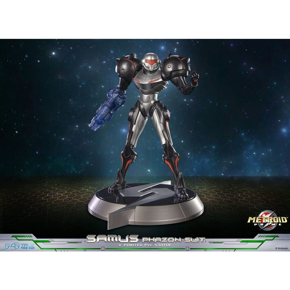 Metroid Prime PVC Statue Samus Phazon Suit Standard Edition 28 cm ...