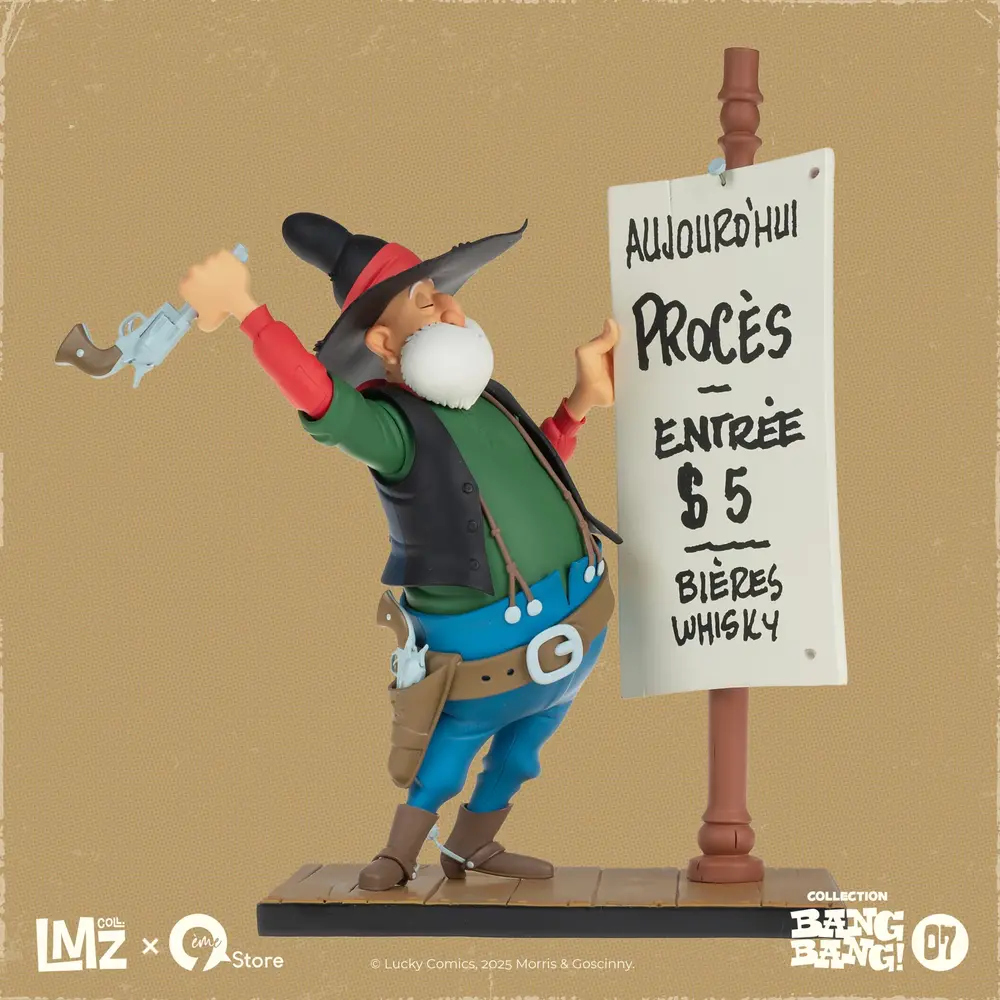 Lucky Luke Le Juge Statue 22 cm - Planet Fantasy