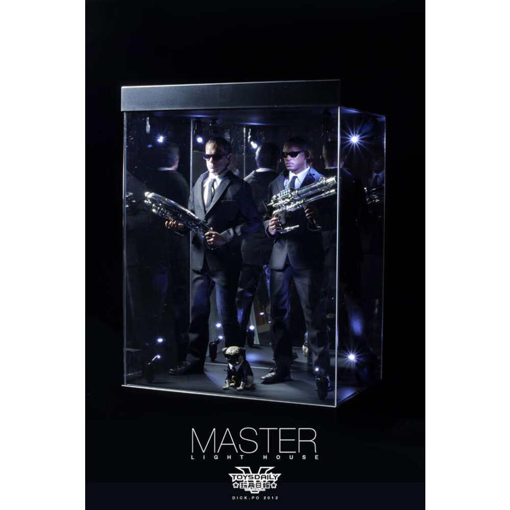 Master Light House Acrylic Display Case with Lighting for 1/6 Action ...