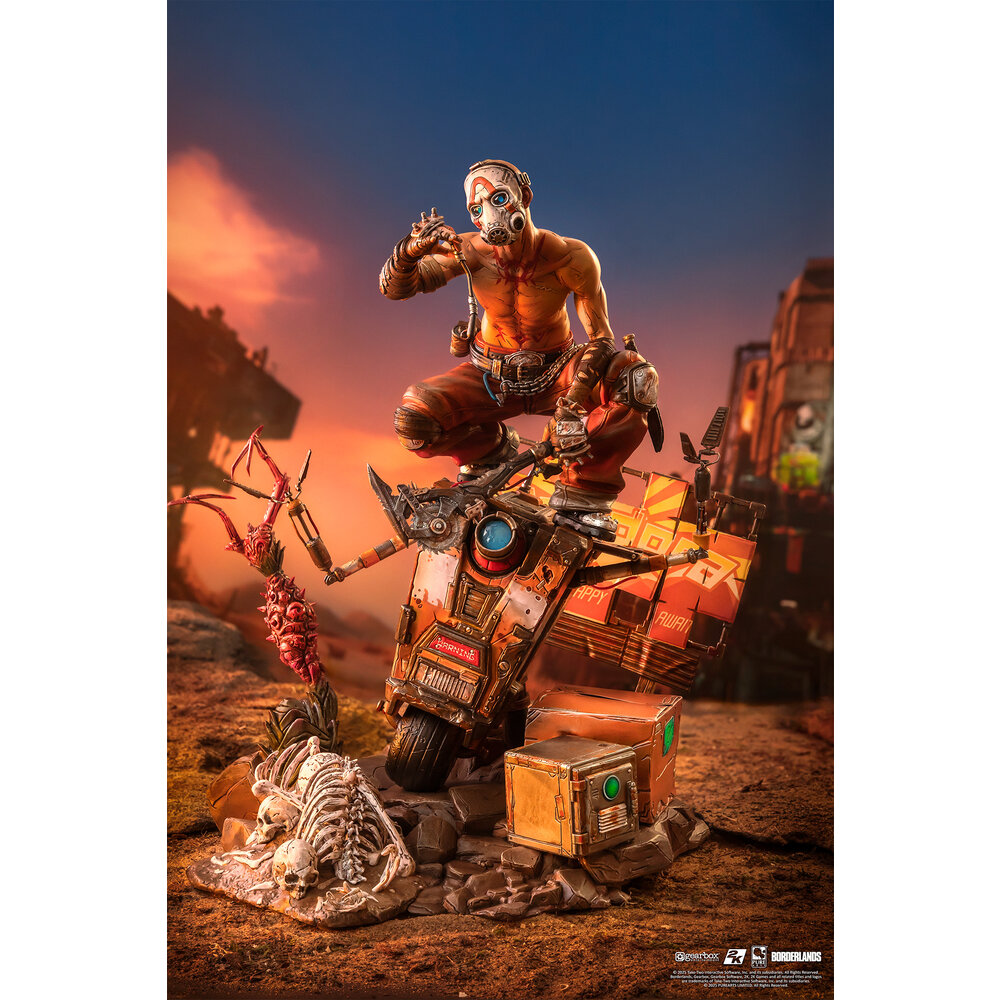 Borderlands 3 Statue 1/6 Pyscho & Claptrap 40 cm - Planet Fantasy