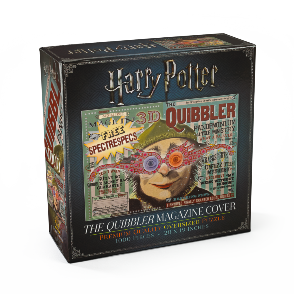 Harry Potter The Quibbler Magazine Cover Puzzle (1000 pieces) - Planet ...