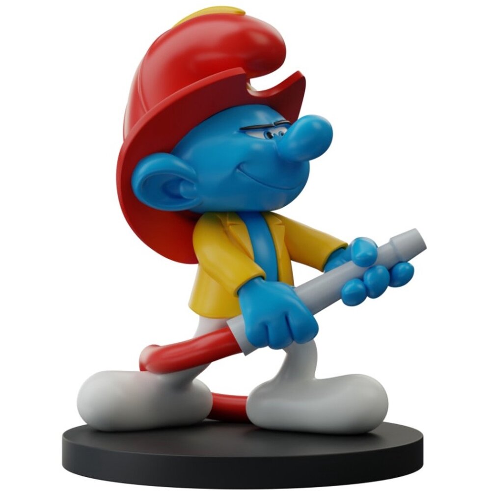 De Smurfen Beeldje Brandweersmurf 11 cm - Planet Fantasy