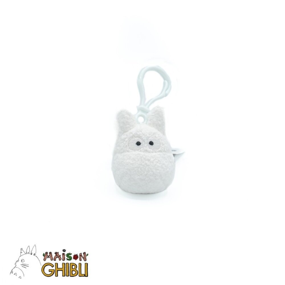 My Neighbor Totoro Plush Backpack Clip Totoro White 6 cm - Planet Fantasy