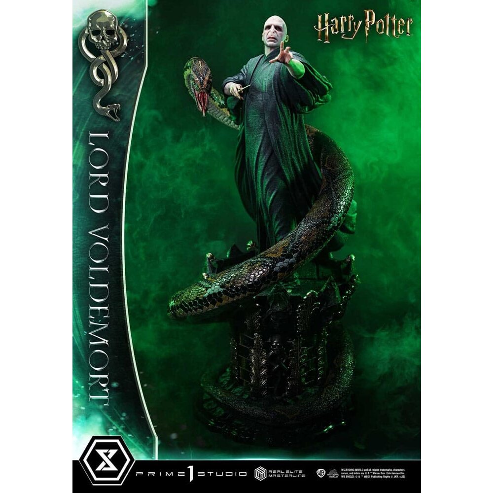 Harry Potter Real Elite Masterline Series Statue 1/4 Lord Voldemort 83 ...