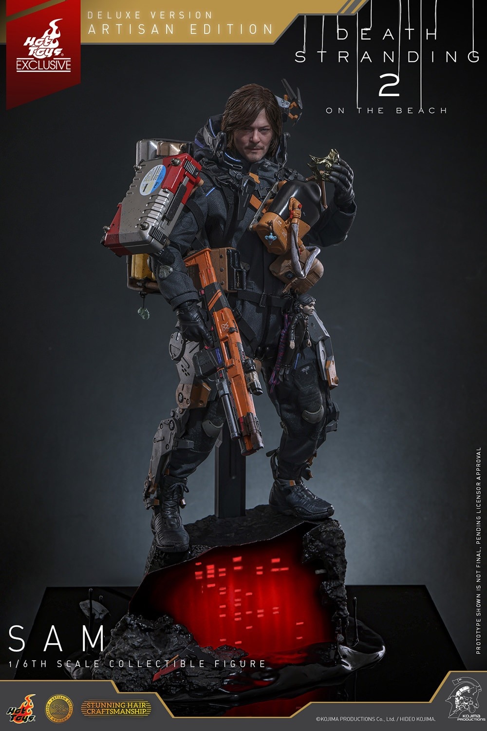 Death Stranding 2: On the Beach Action Figure 1/6 Sam (Artisan Edition ...
