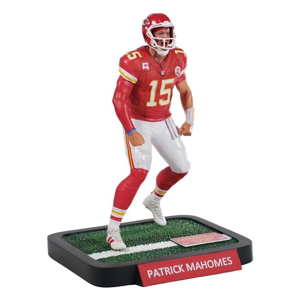 NFL Kansas City Chiefs Statue Statue 1/6 Patrick Mahomes 30 cm - Planet ...