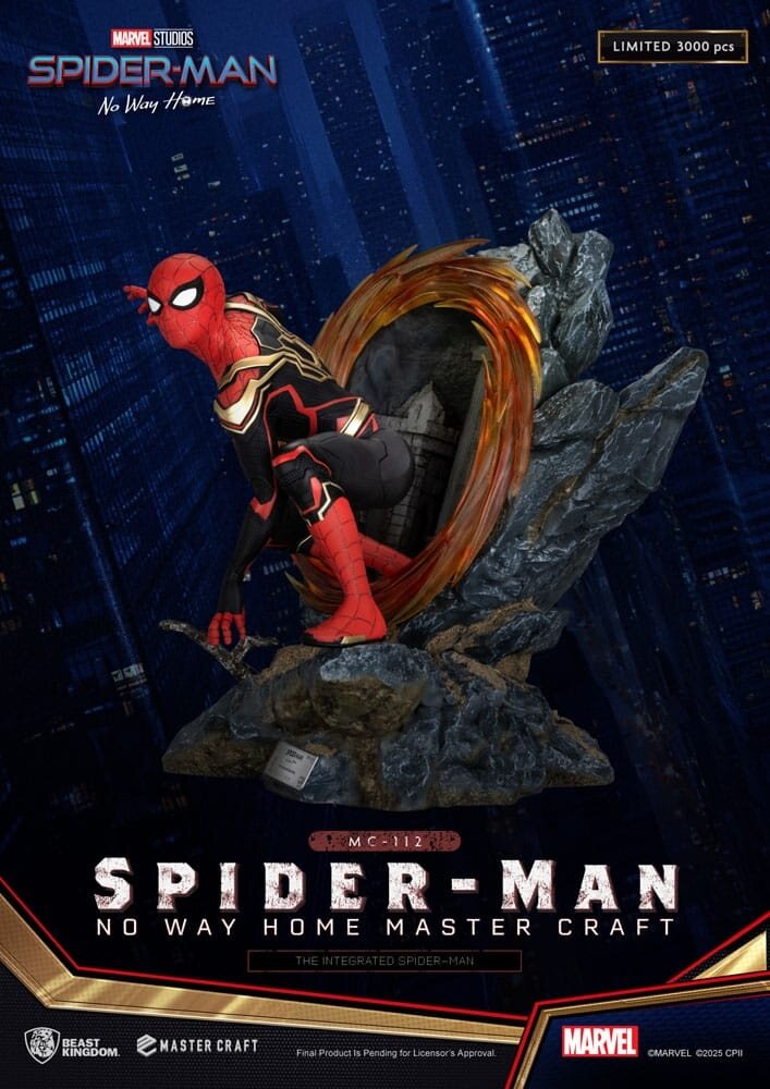 Spider-Man: No Way Home Master Craft Statue The Integrated Spider-Man ...