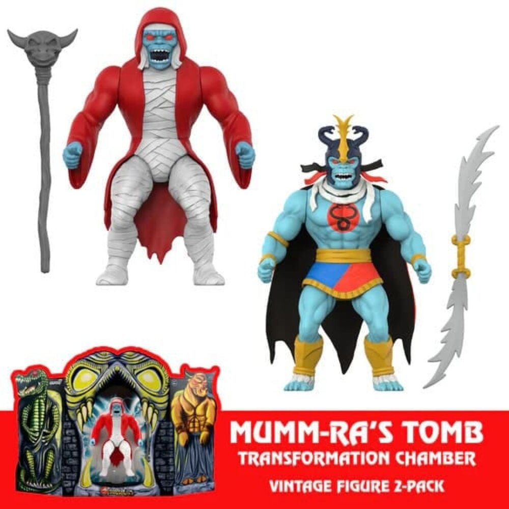 Thundercats Vintage Collection Action Figures 2-Pack Mumm-Ra's Tomb 14 ...