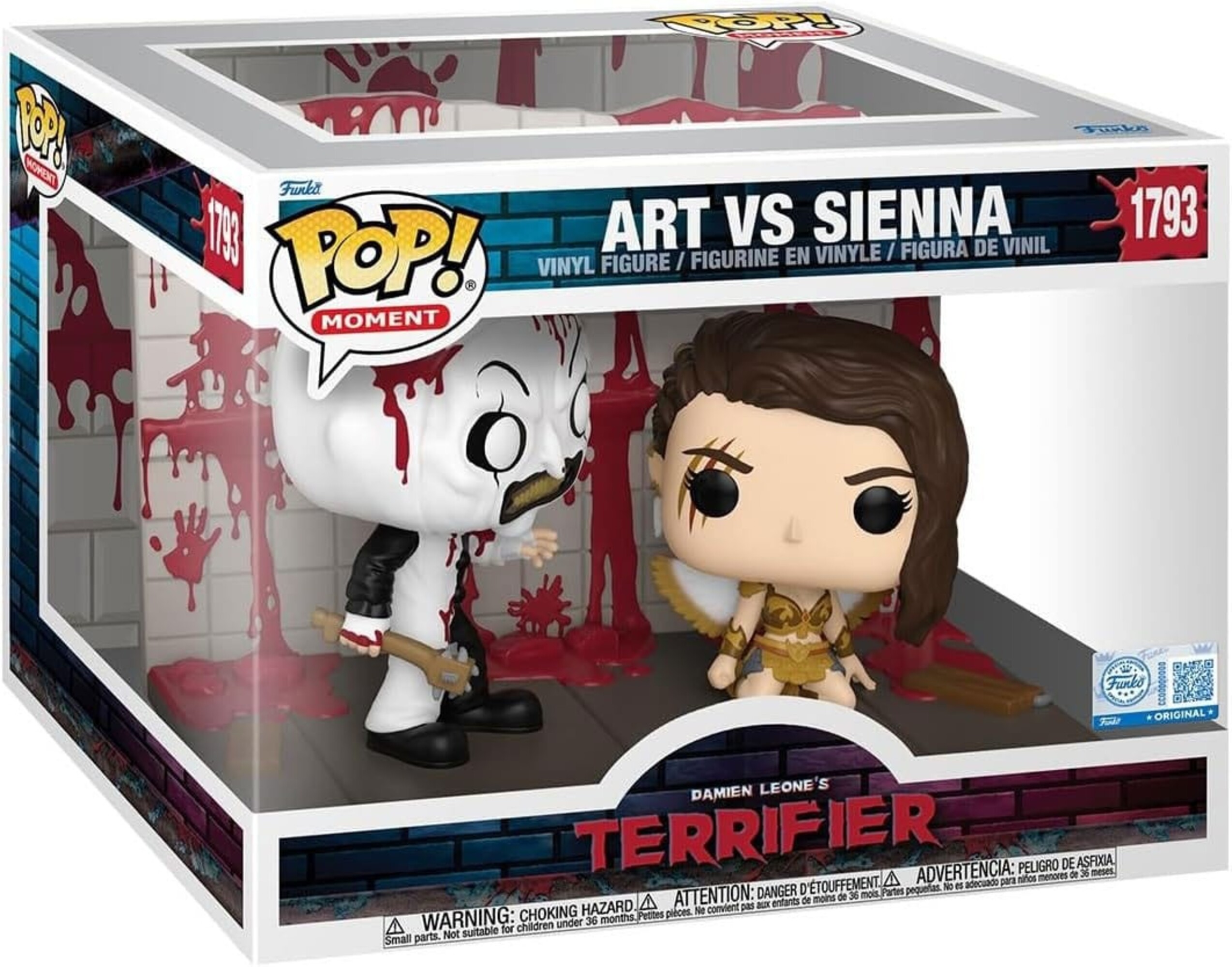 Terrifier 2 POP Moments Vinyl Figures Art vs Sienna #1793 - Planet Fantasy