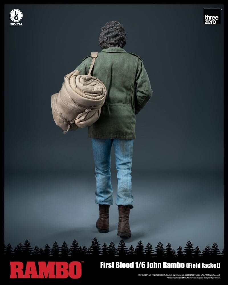 Rambo: First Blood Action Figure 1/6 John Rambo (Field Jacket) 31 cm ...