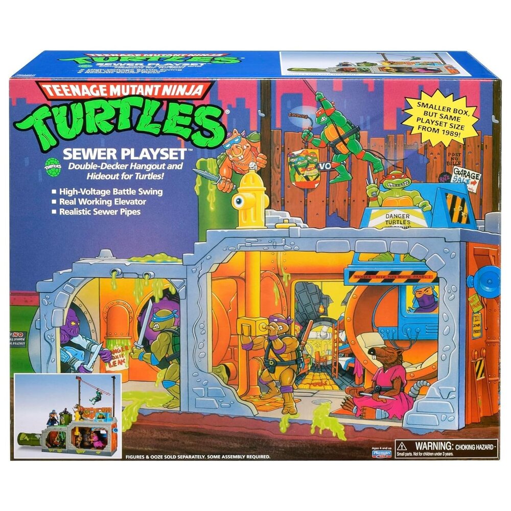 Teenage Mutant Ninja Turtles Buildings TMNT Sewer Battle Building Set