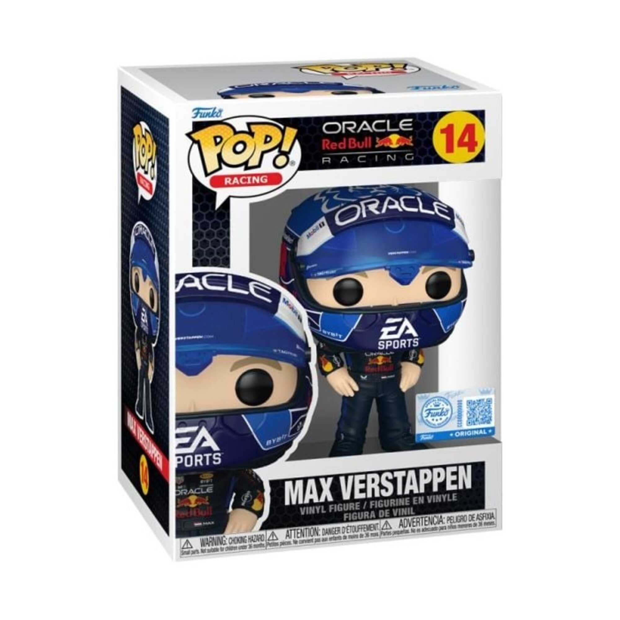 Formula 1 POP! Vinyl Figure Max Verstappen (USA Helmet) #14 - Planet ...