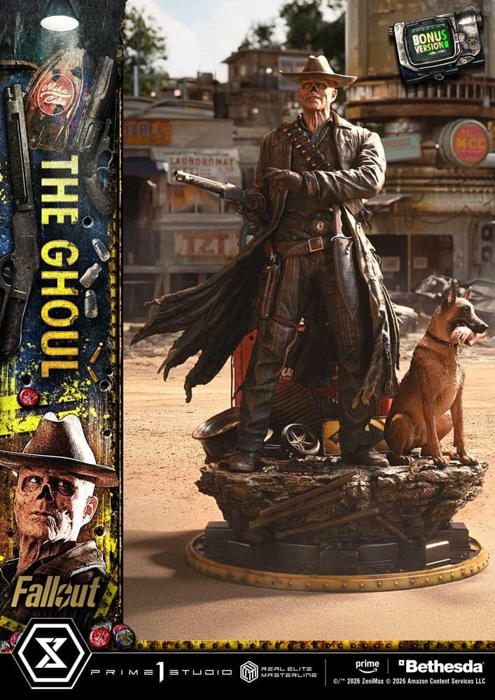 Fallout (TV Series) Real Elite Masterline Series Statue 1/4 The Ghoul ...