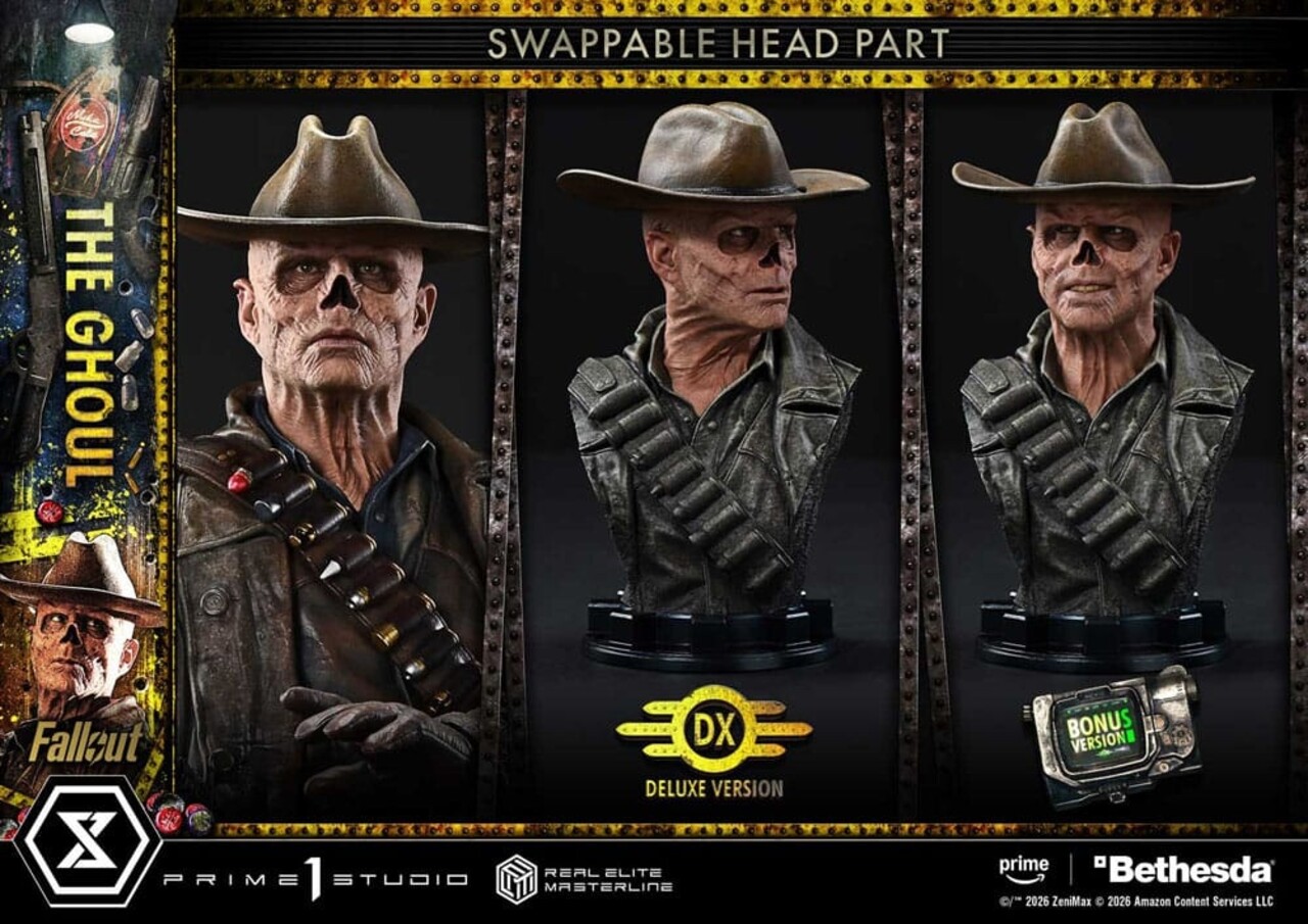 Fallout (TV Series) Real Elite Masterline Series Statue 1/4 The Ghoul ...