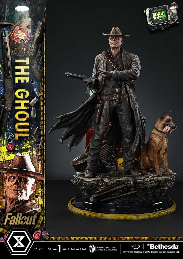 Fallout (TV Series) Real Elite Masterline Series Statue 1/4 The Ghoul ...